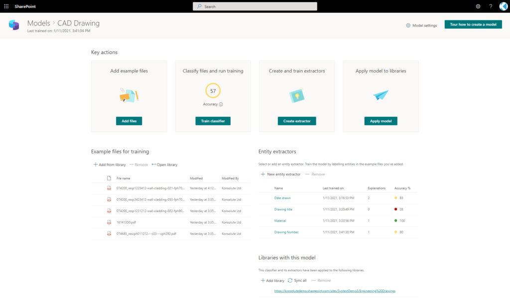 A real world example of how you can use SharePoint Syntex to automate the extractration of ...